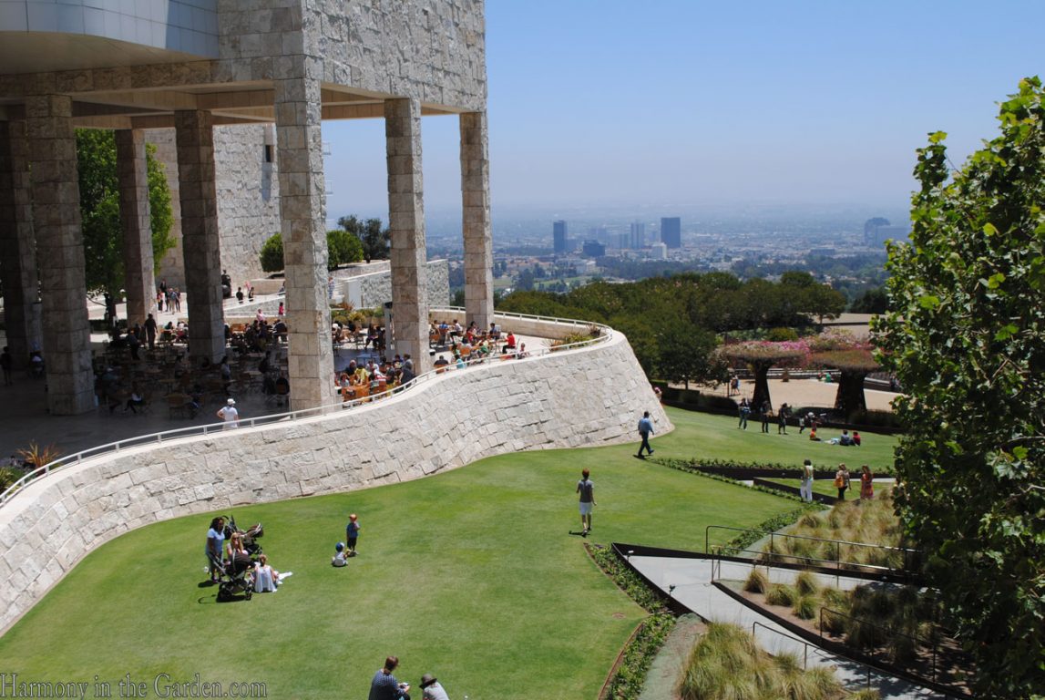 The Getty Museum's Central Garden - Harmony in the Garden
